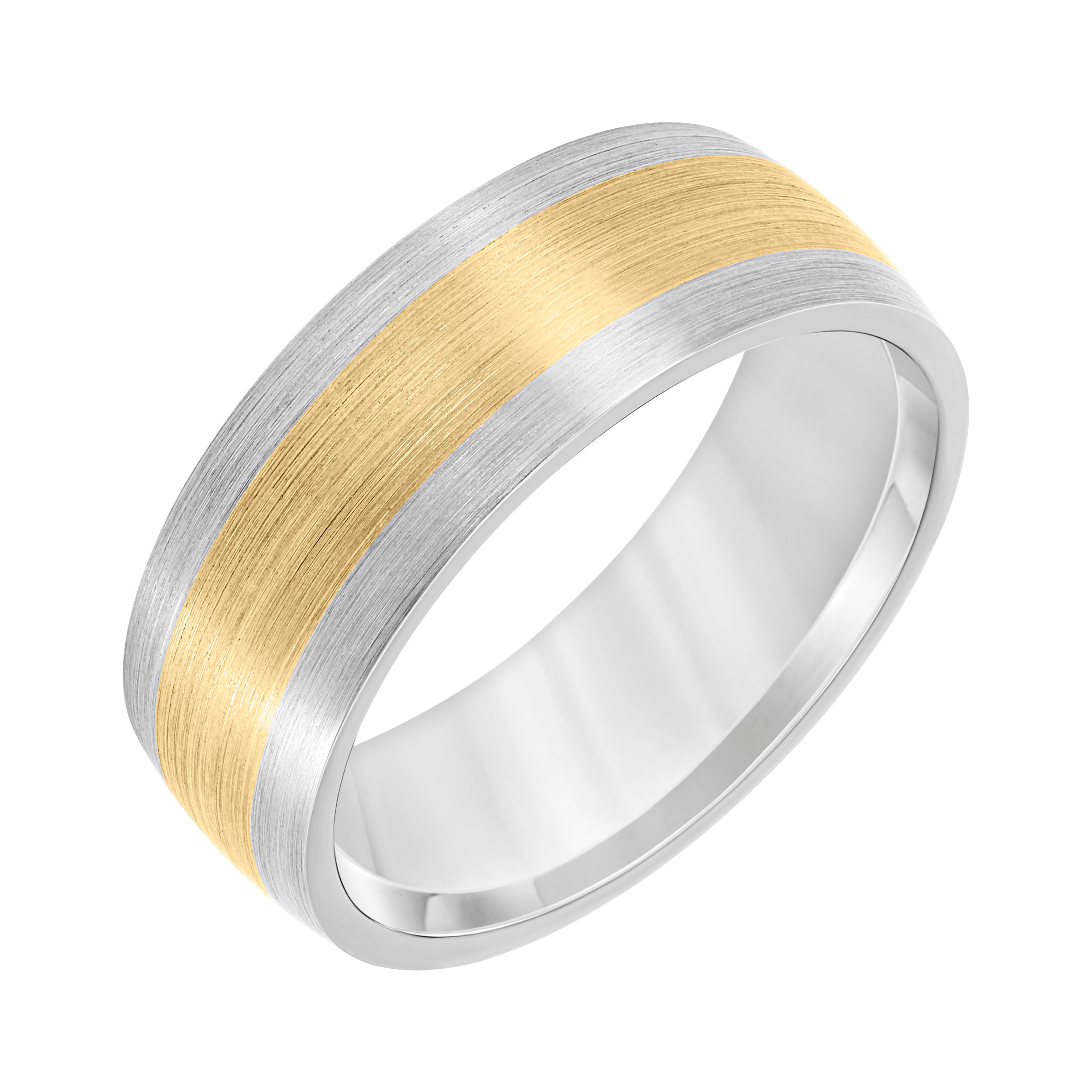 Dome Roll Edge Carved Wedding Band – Mervis Diamond Importers