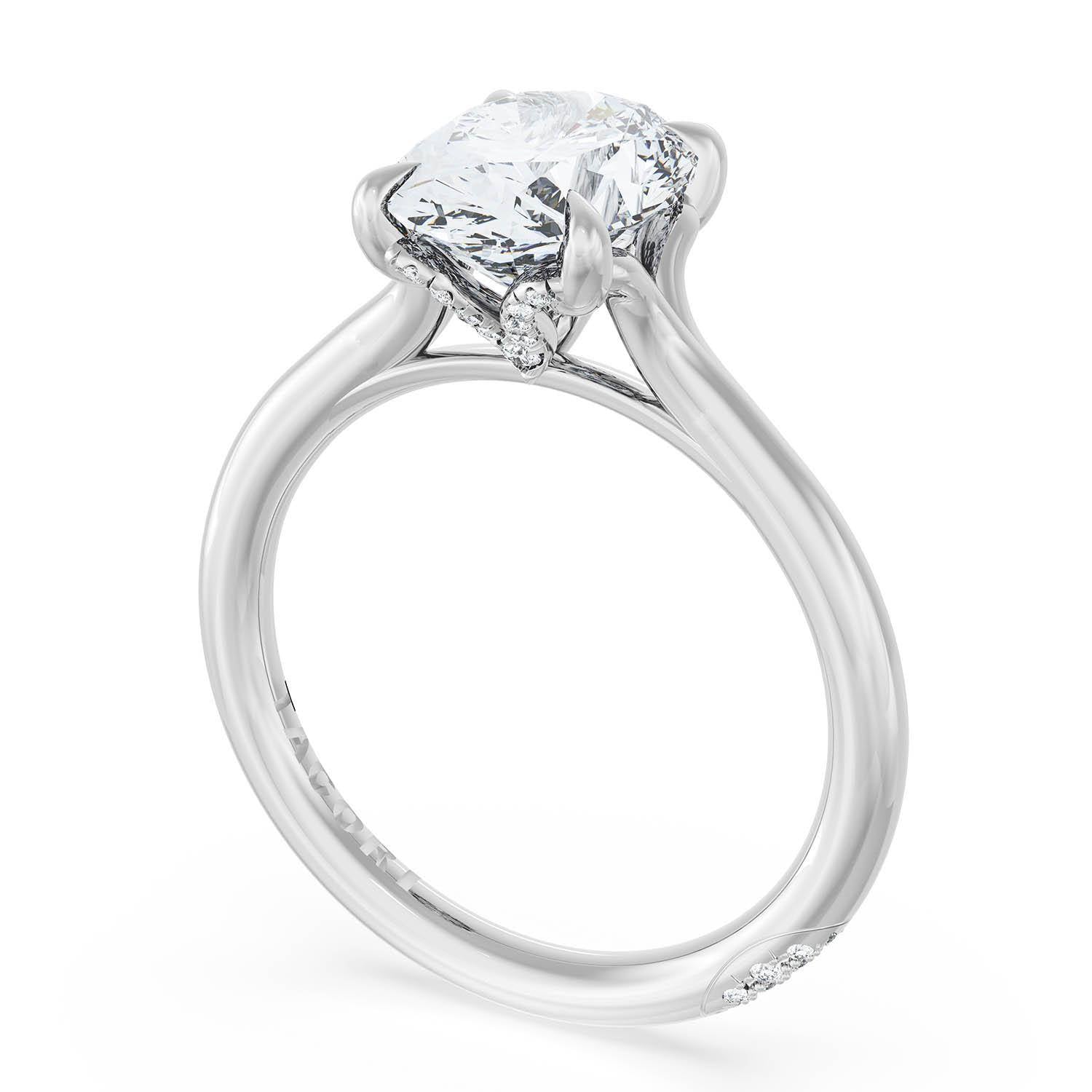 Oval Solitaire Engagement Ring – Mervis Diamond Importers