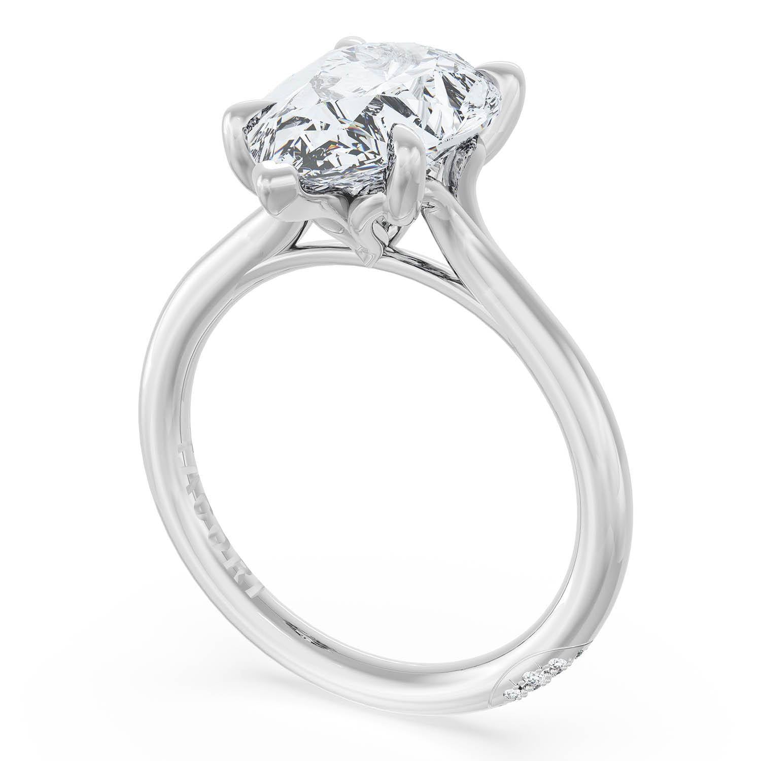 Pear Solitaire Engagement Ring – Mervis Diamond Importers
